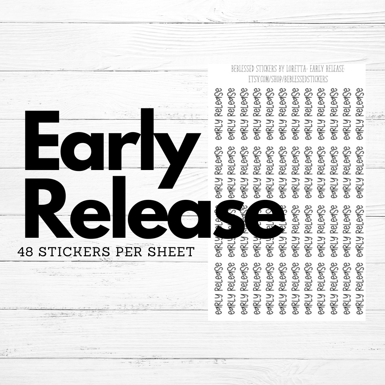 Early Release Stickers, School, Planner Stickers, Planner, Planning, HP ...