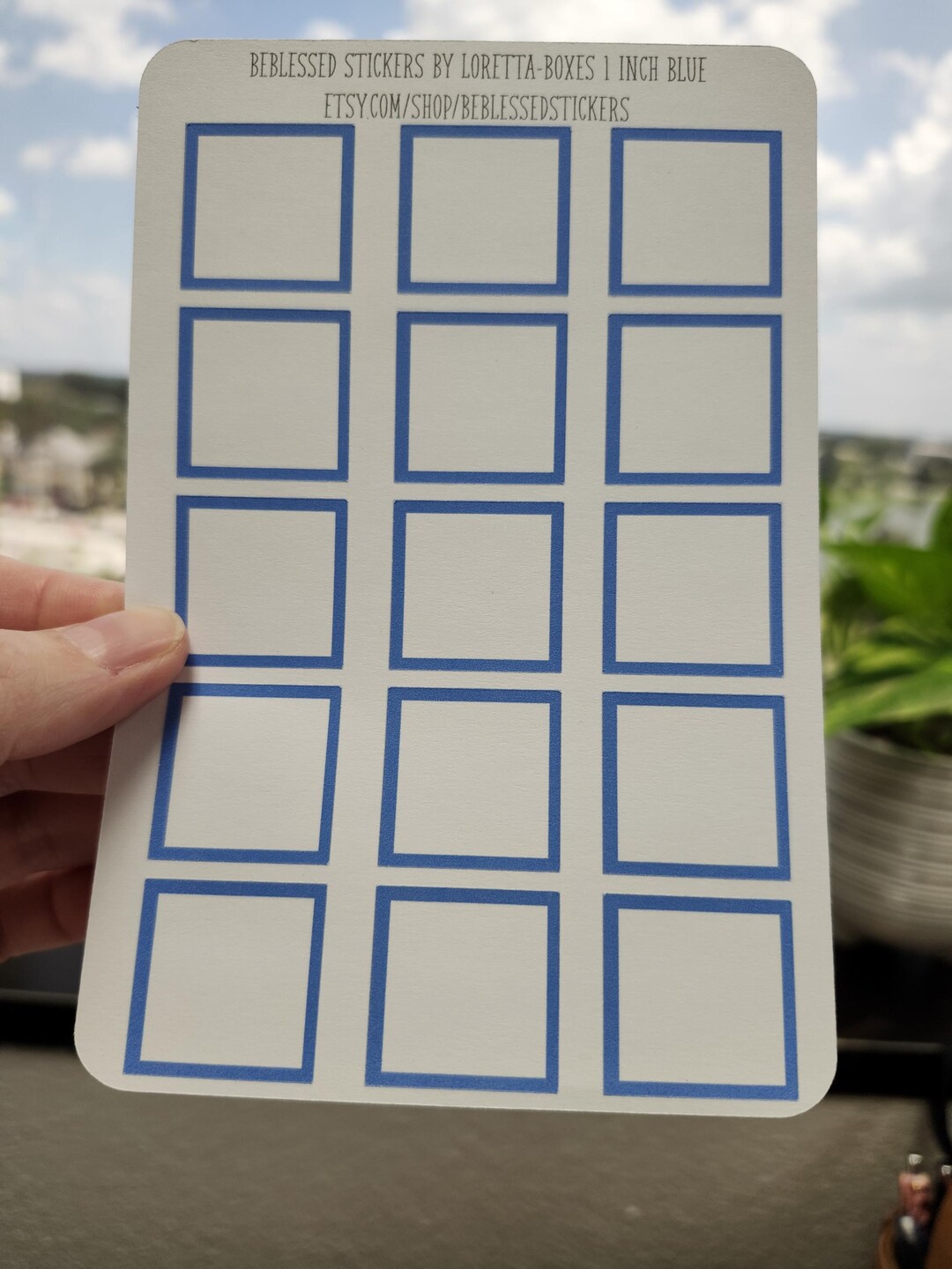 Colorful Box Stickers: 1-inch Red, Blue, Green Stickers - Etsy