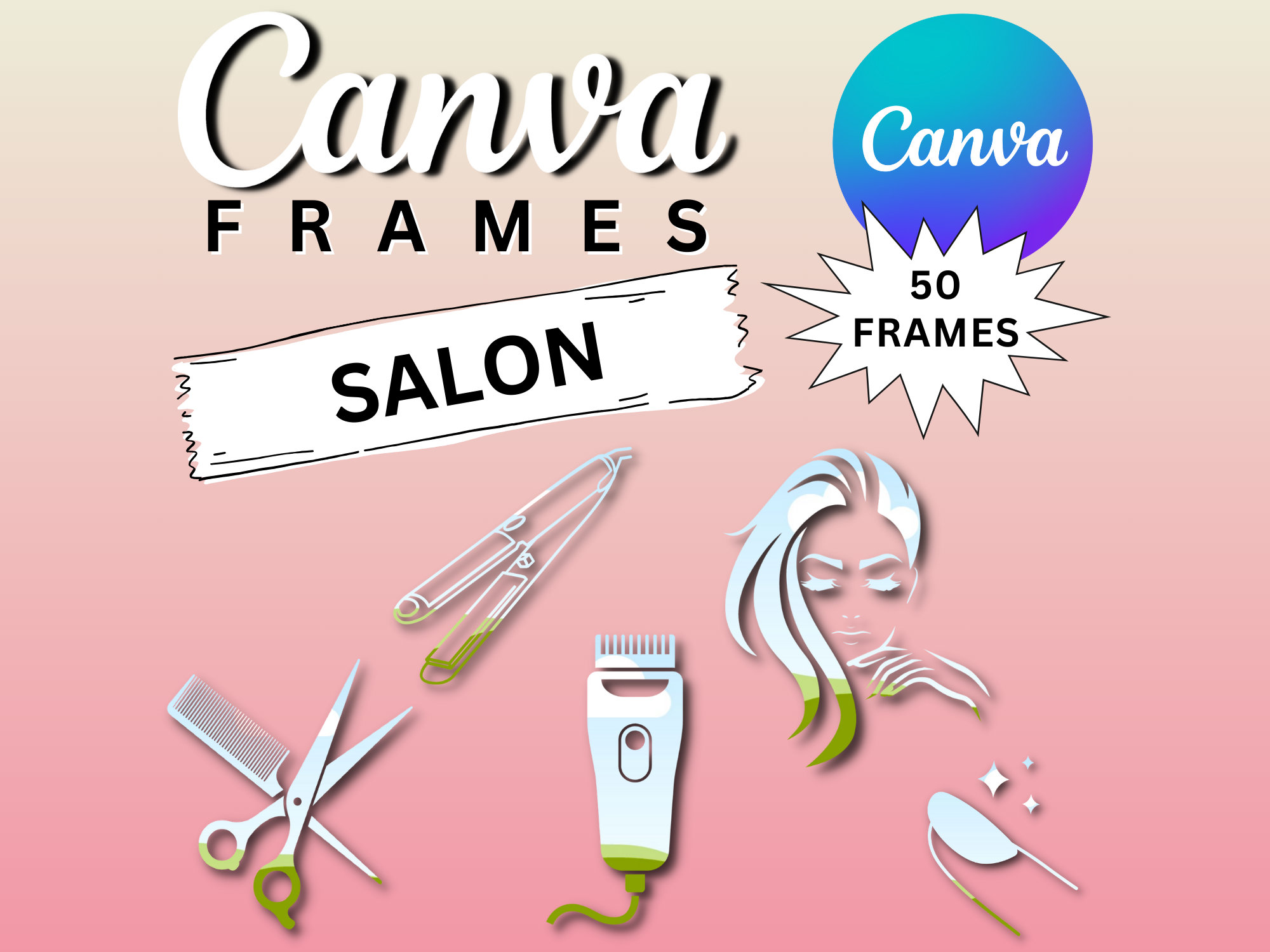 Hair Salon Clip Art Borders