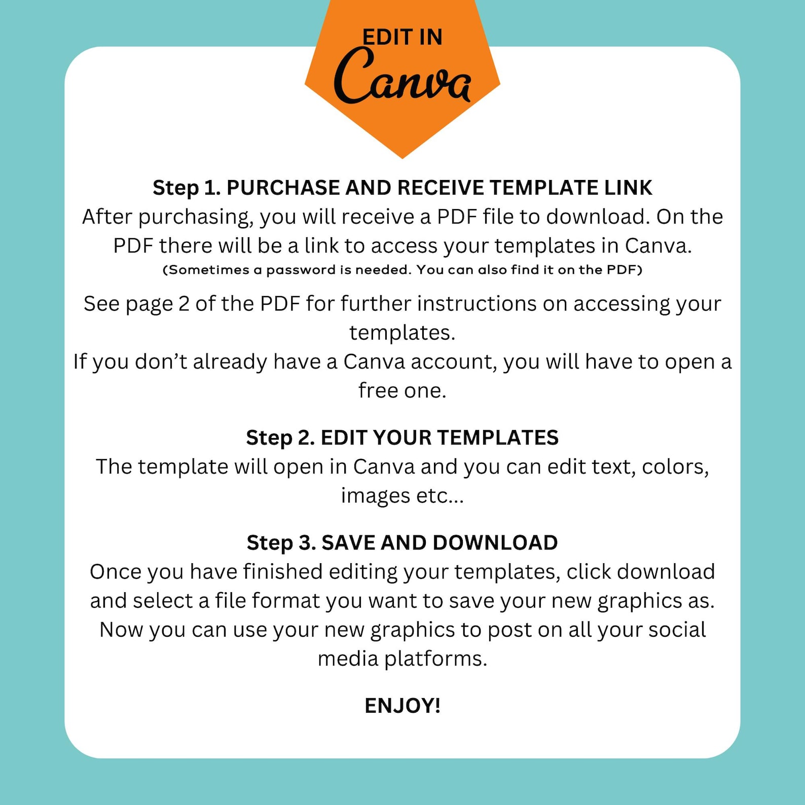 Non-profit Canva Templates: Social Media Posts for Charities (editable ...