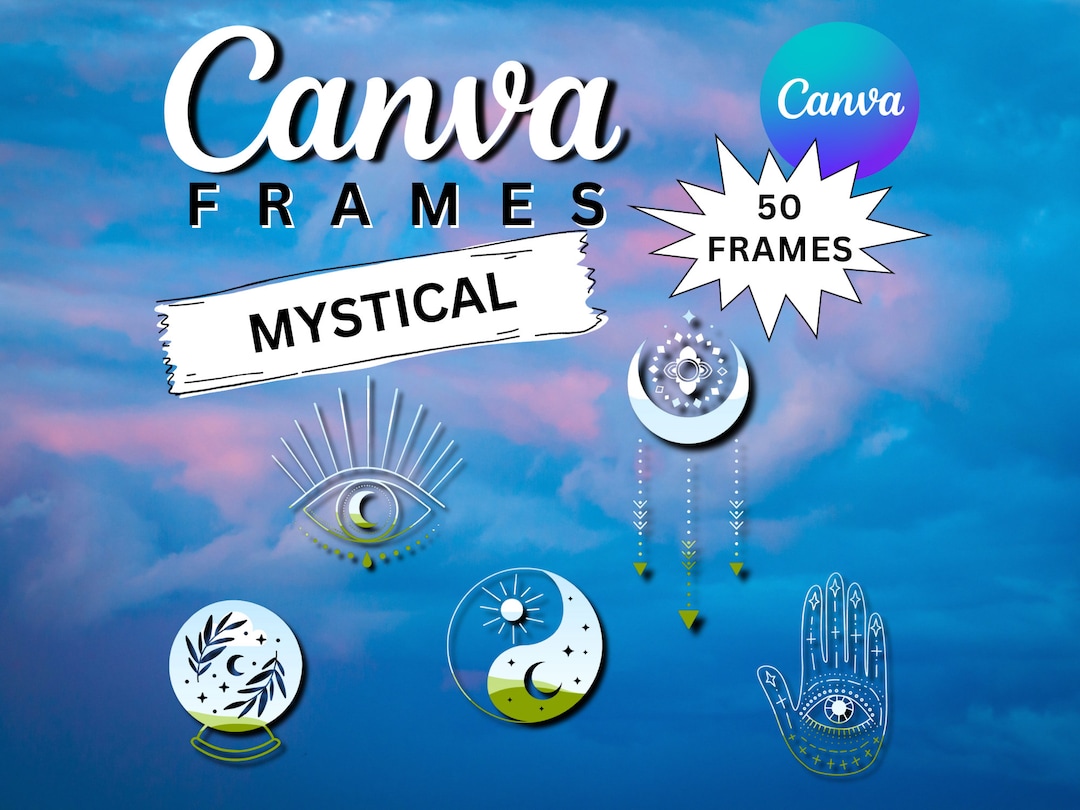 MYSTICAL CANVA Frames, Spiritual, Occult, Mysticism, Supernatural ...