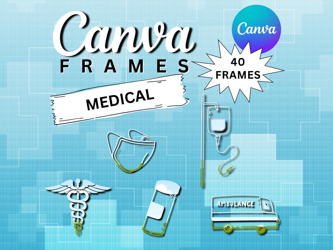 MEDICAL CANVA FRAMES, Perfect for Doctor, Doctor's Office, Nurse ...