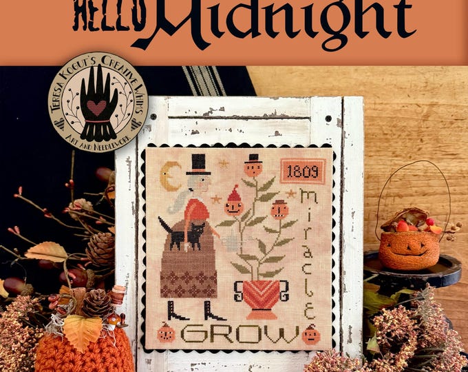 Teresa Kogut - Hello Midnight, Cross Stitch Chart, Cross Stitch Pattern ...