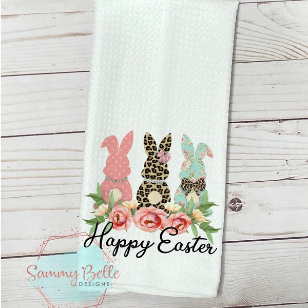 Bunny Kitchen Towel - Etsy