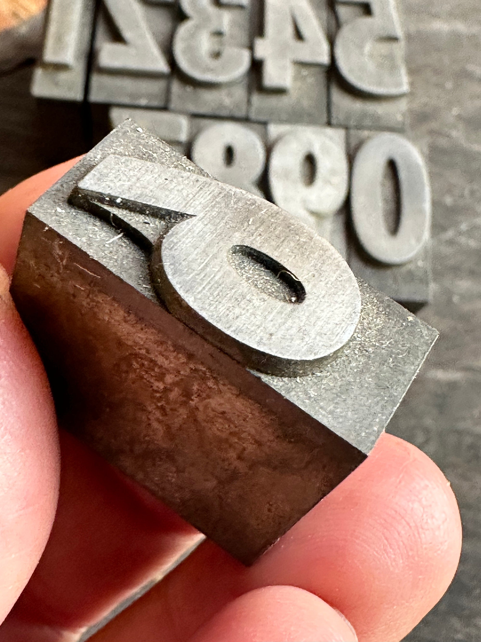 Vintage Metal LETTERPRESS Type 72 PT Futura Font Blocks Are 1 Inch Tall ...