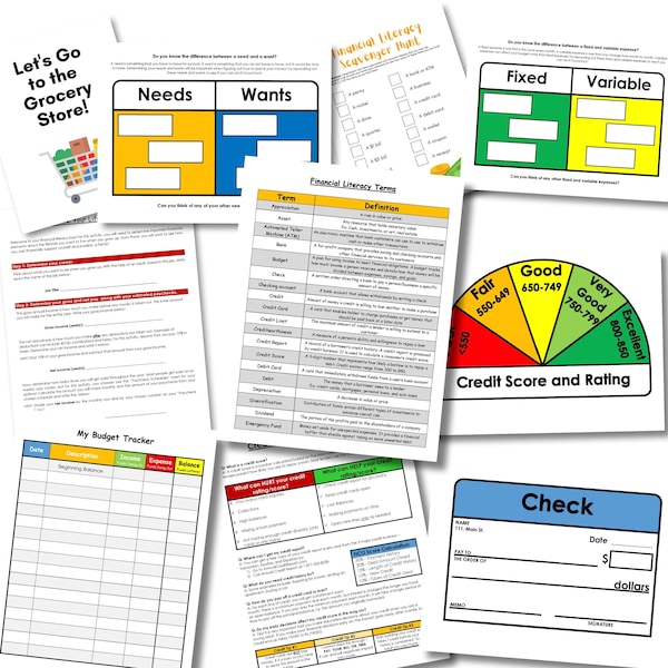 Financial Literacy - Etsy