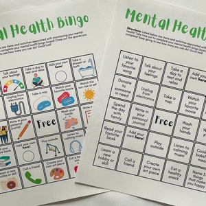 Mental Health Bingo for Kids! - Have Fun Taking Care of Your Mental ...