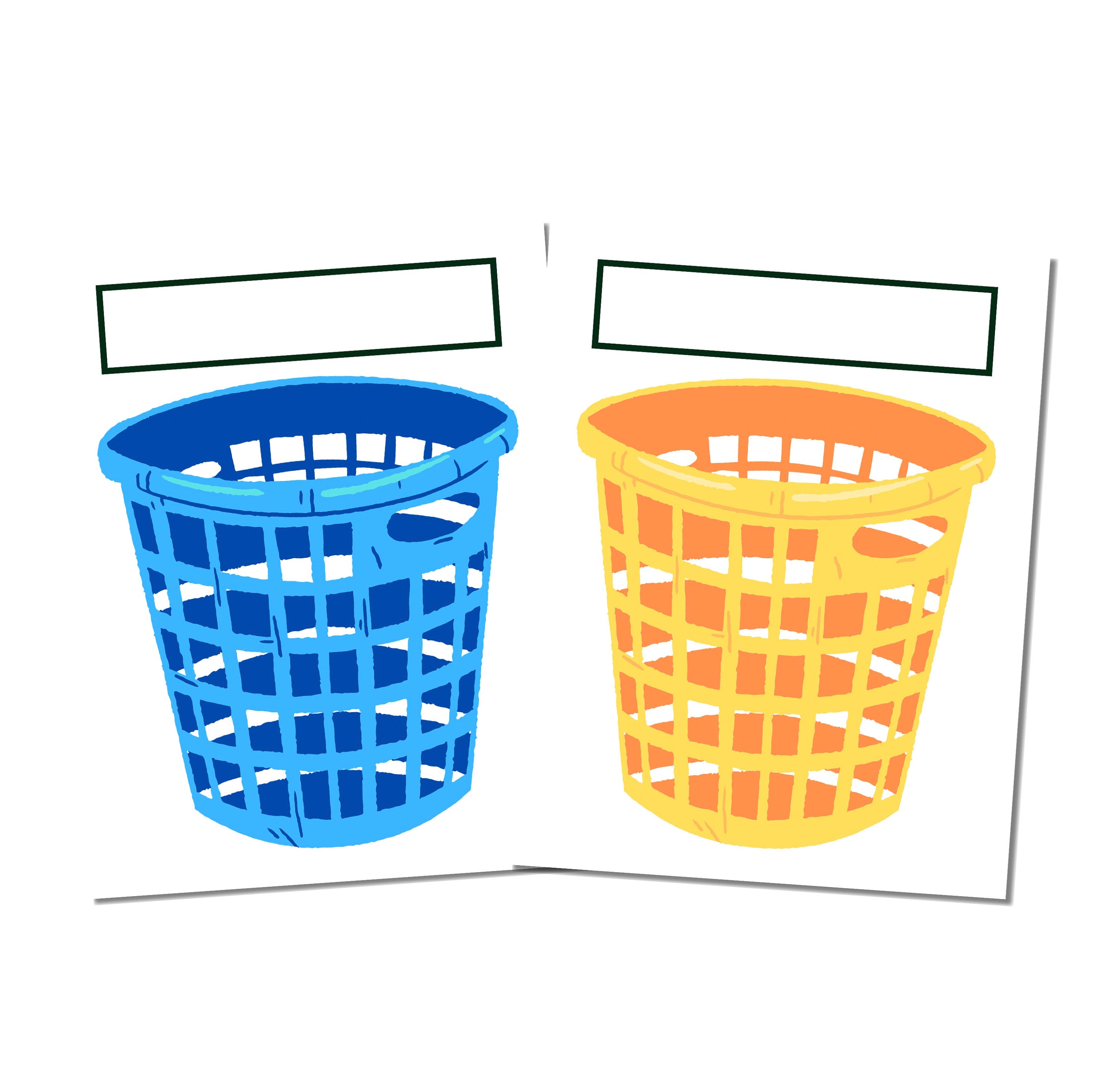 Sorting Laundry: Lights Vs. Darks or Tops Vs. Bottoms *INSTANT DIGITAL ...