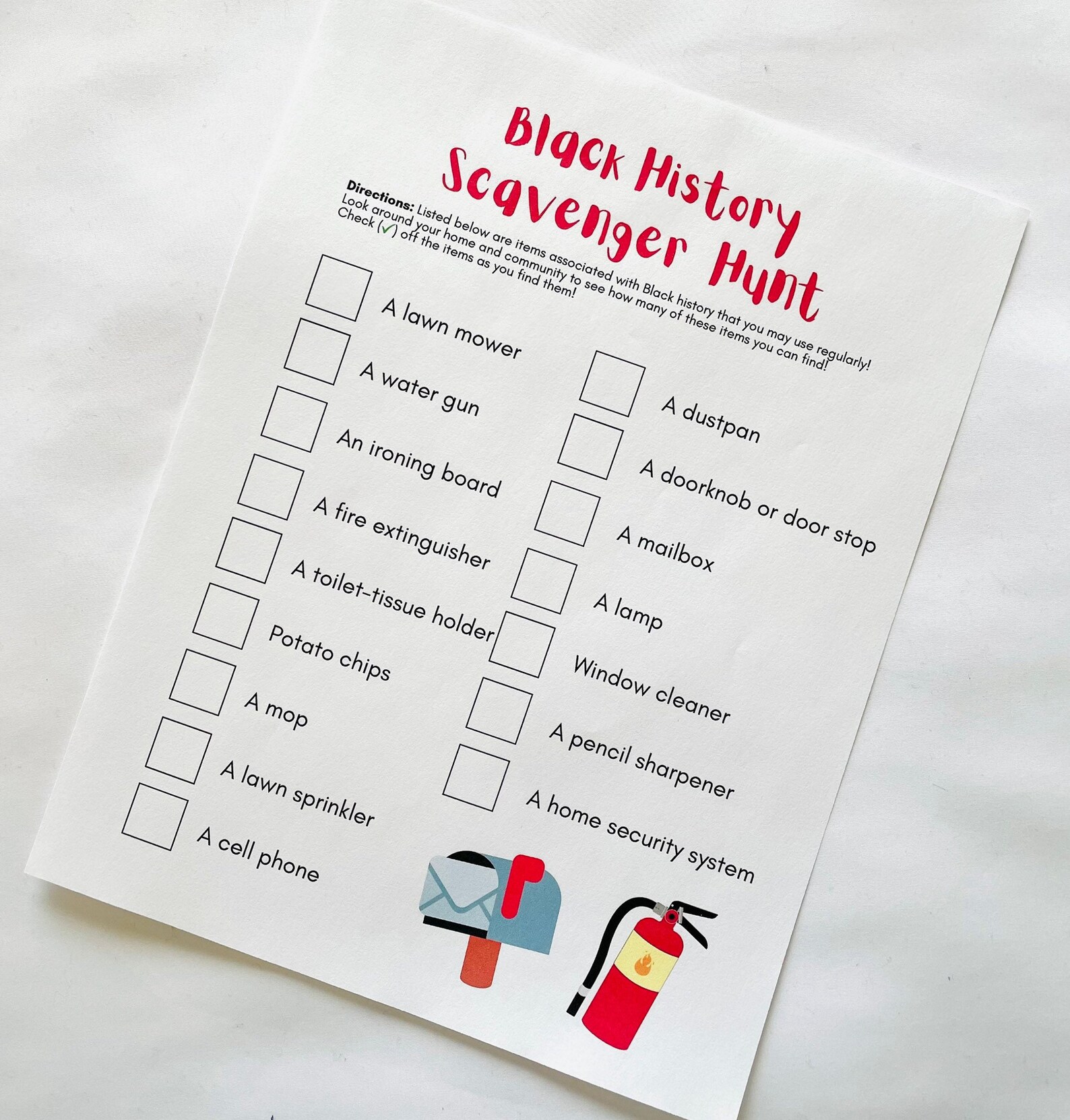 Black Inventors Printable Scavenger Hunt *INSTANT DIGITAL DOWNLOAD* - Etsy