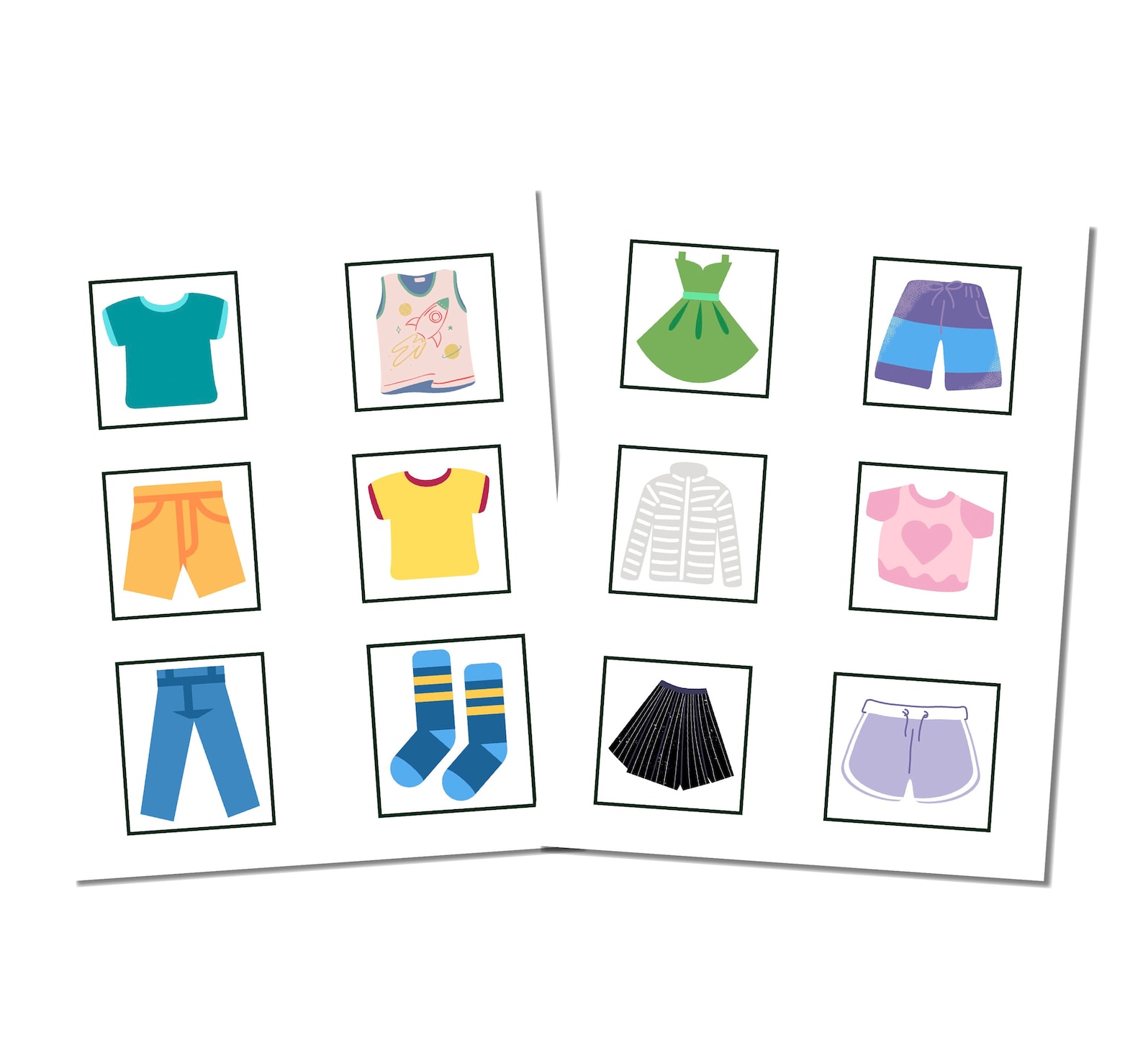 Sorting Laundry: Lights Vs. Darks or Tops Vs. Bottoms *INSTANT DIGITAL ...