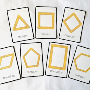 My Popsicle Stick Shapes Activity - Includes Triangle, Square ...