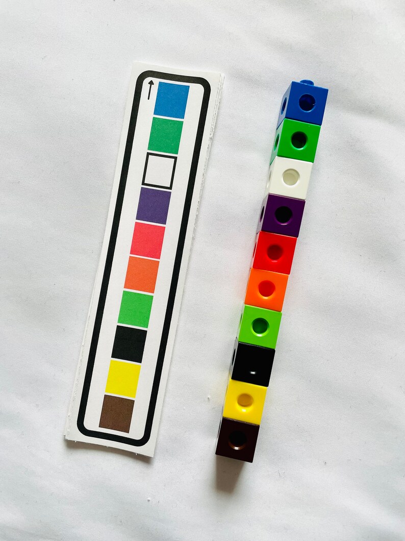Color Stacking Blocks by Patterns Sensory and Fine Motor - Etsy
