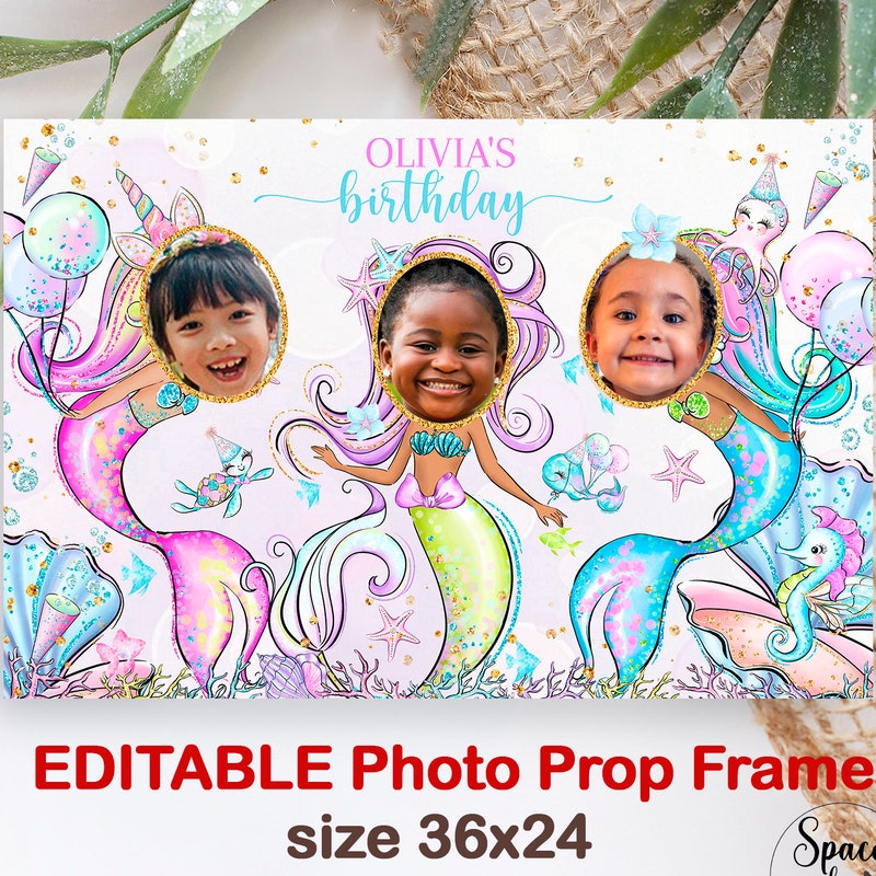 Mermaid Photo Prop - Etsy