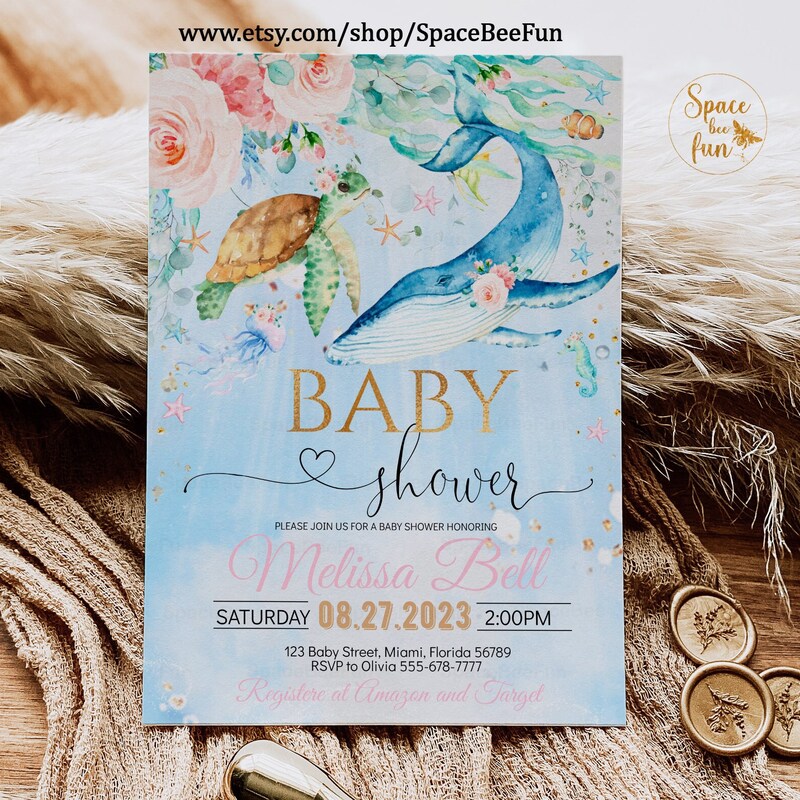 Pool Baby Shower - Etsy