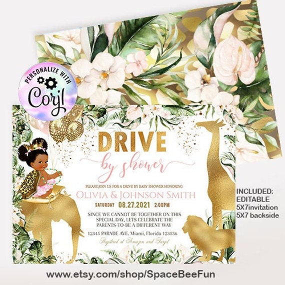 Ghetto Baby Shower Invitation