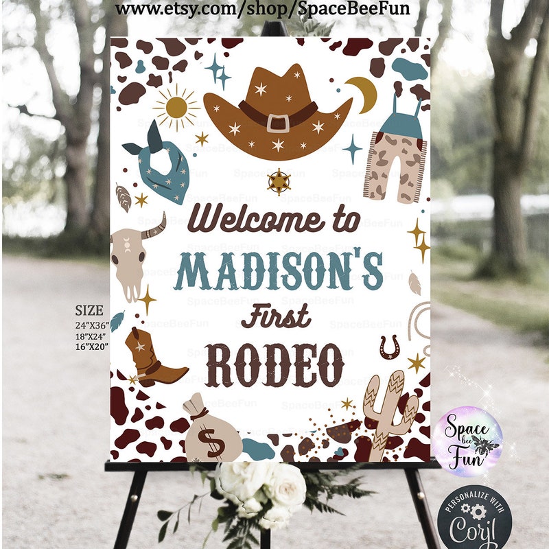 Rodeo Signs - Etsy