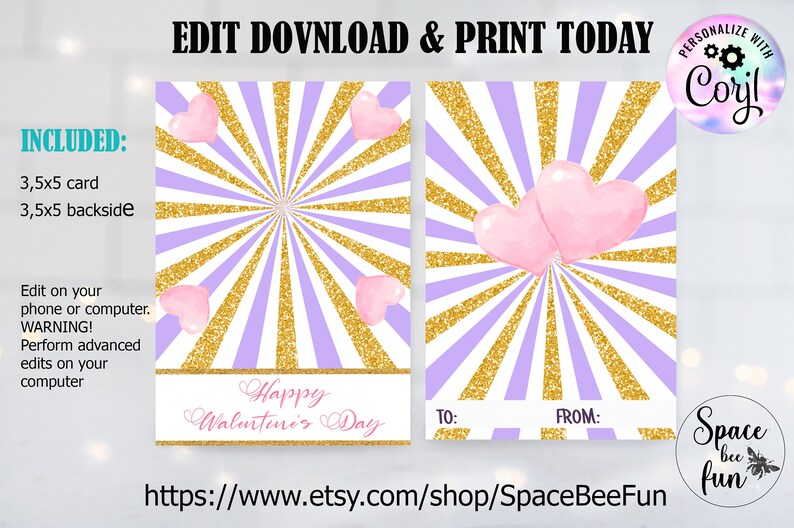 PRINTABLE Cookie Packaging Mini Cookie Card Happy - Etsy