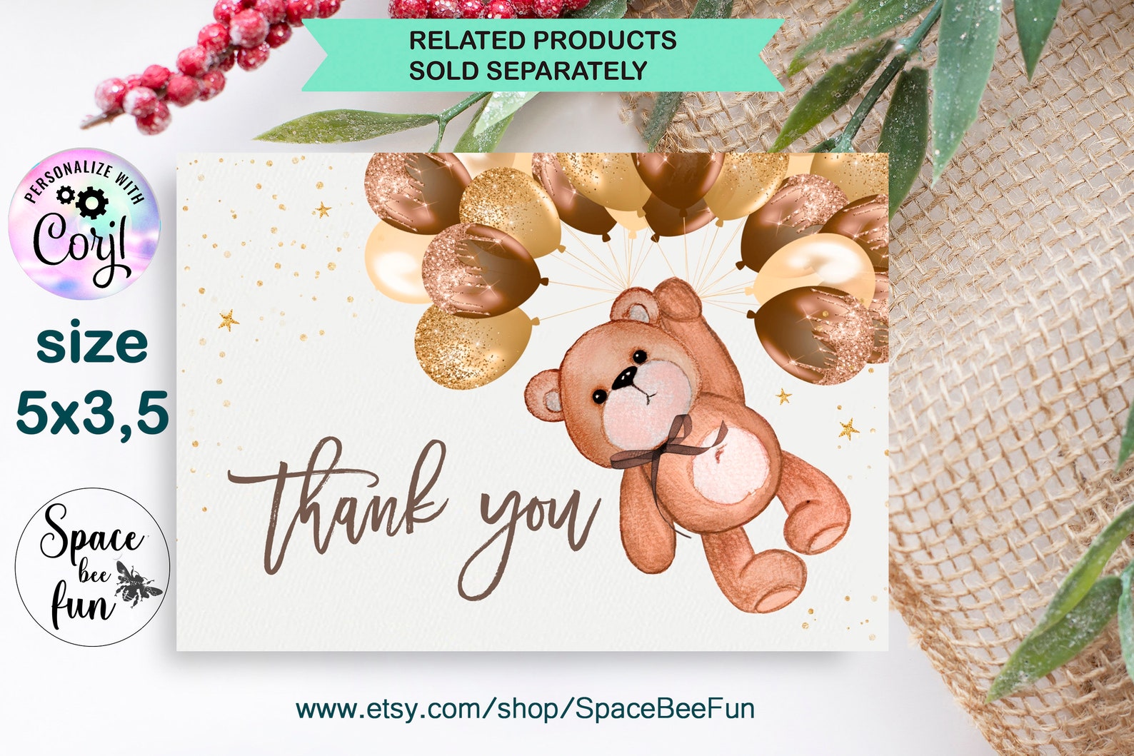 Editable Teddy Bear Baby Shower Favors Gift Tags Favor Tag - Etsy