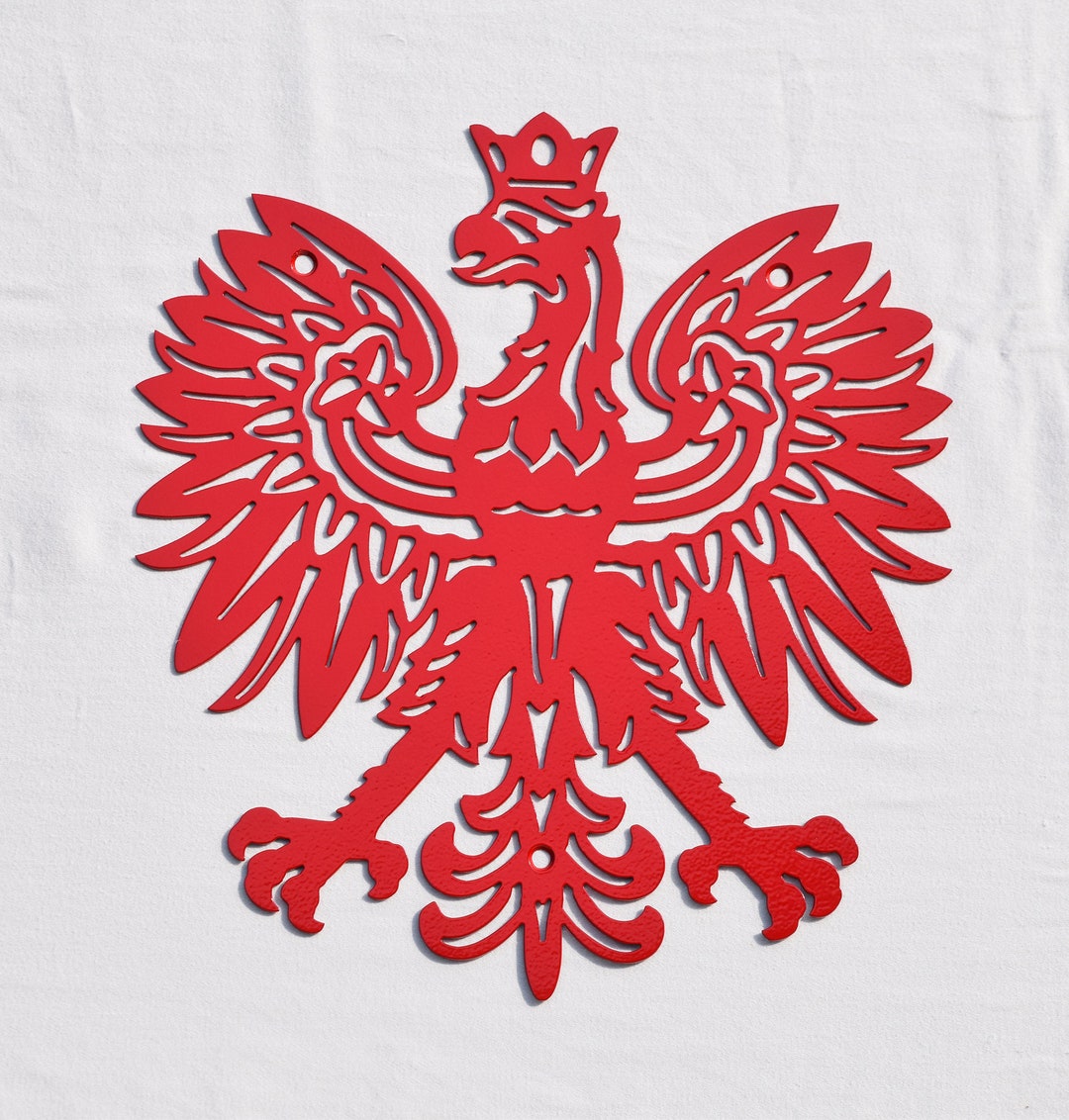 Polish Eagle Sign / Emblem Powder Coated - Etsy