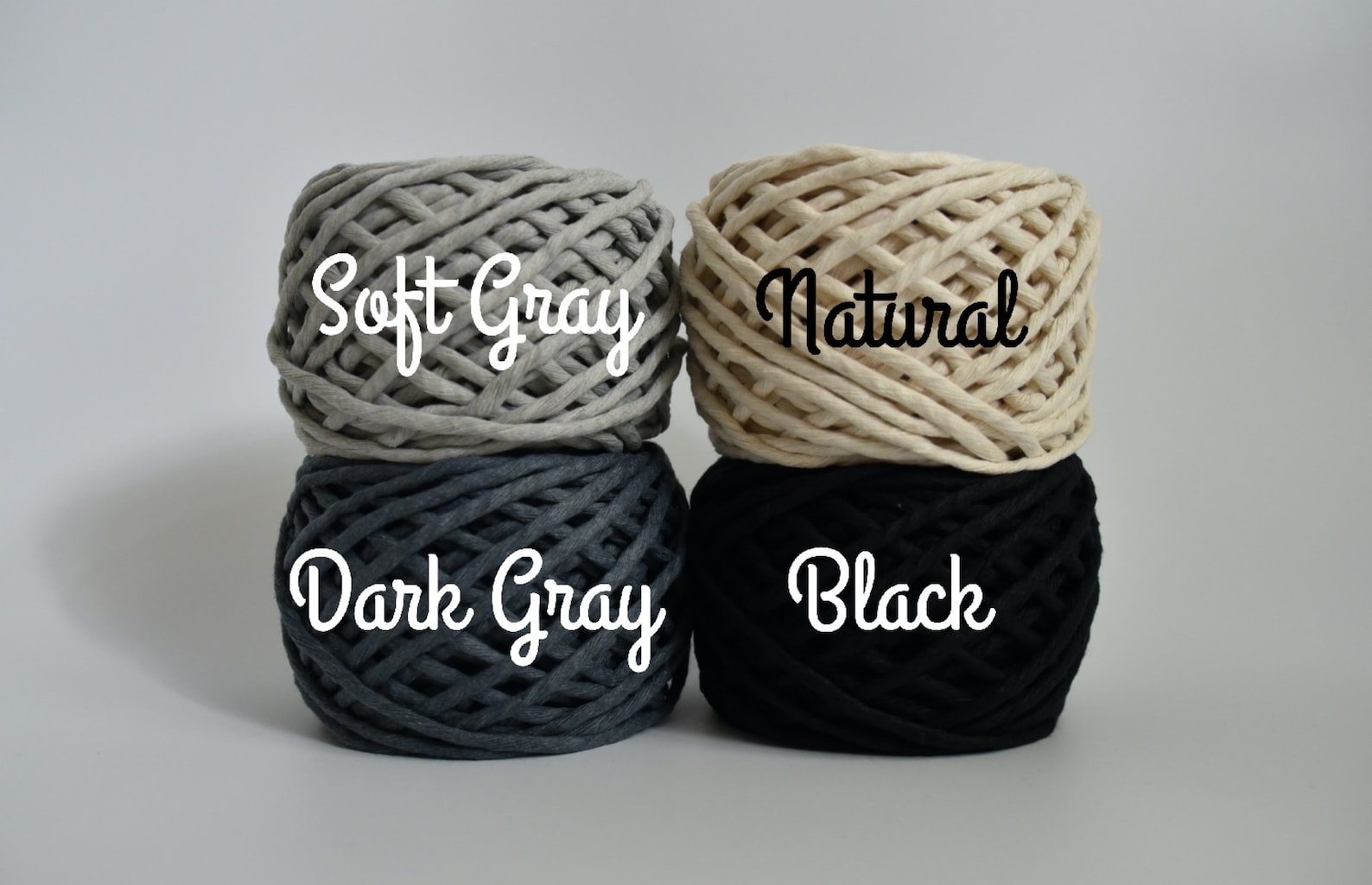 4mm Single Strand Coloured Macrame Cord / Macrame Rope / Macrame String ...