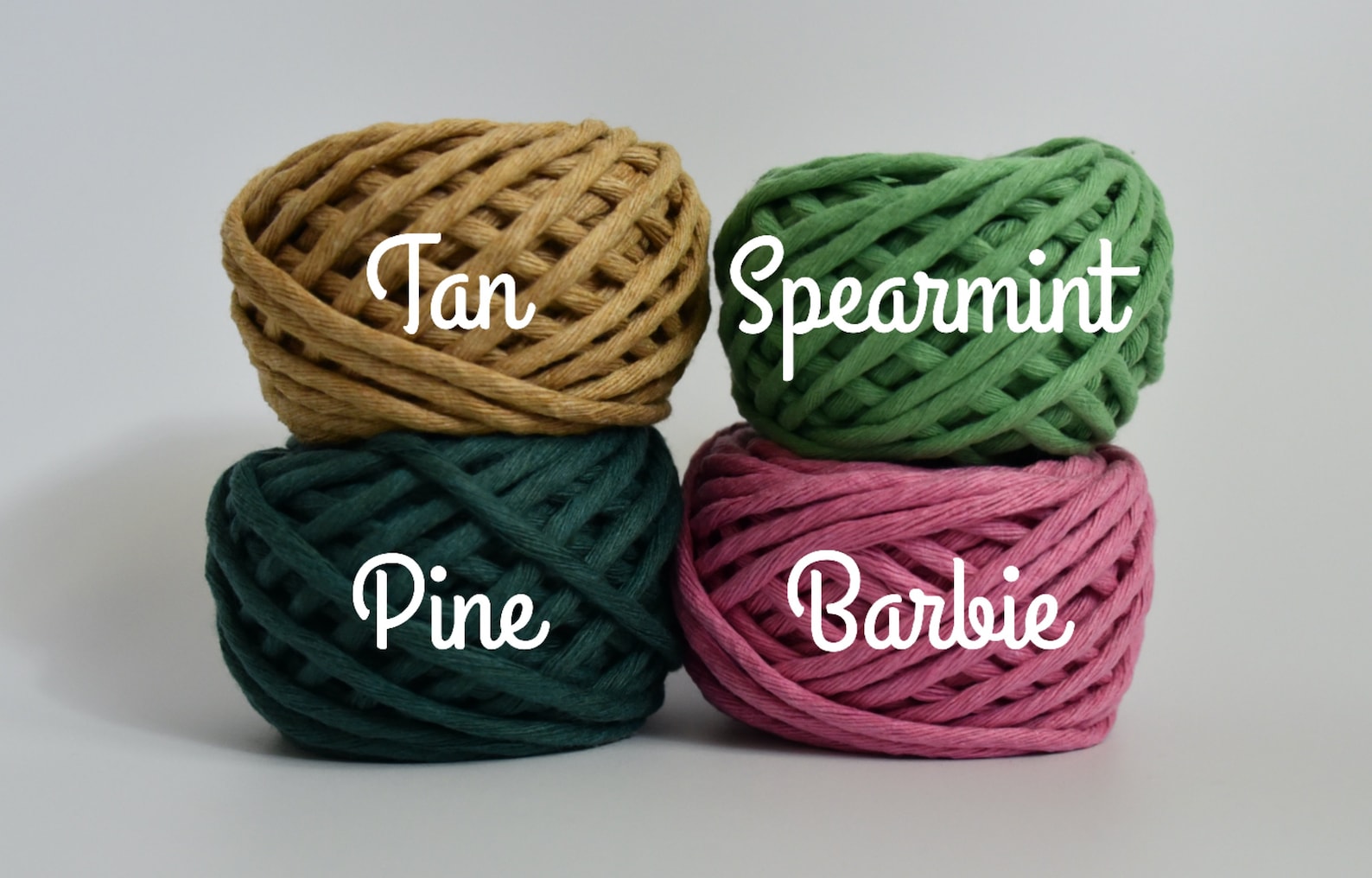 4mm Single Strand Coloured Macrame Cord / Macrame Rope / Macrame String ...