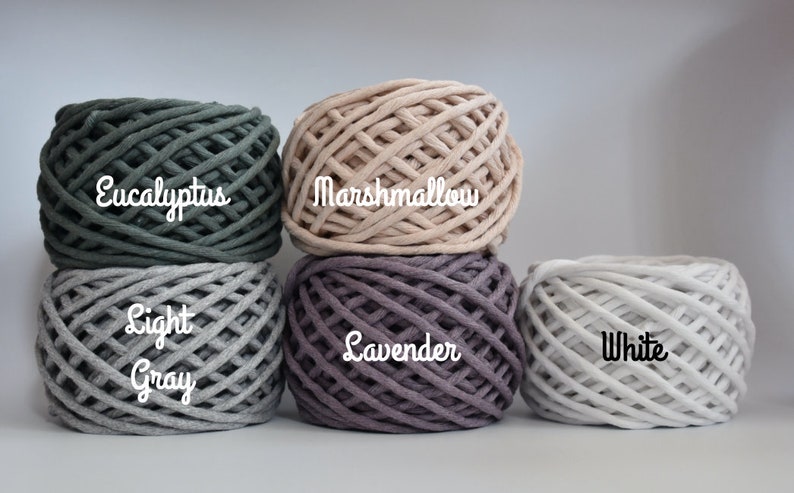 4mm Single Strand Coloured Macrame Cord / Macrame Rope / - Etsy