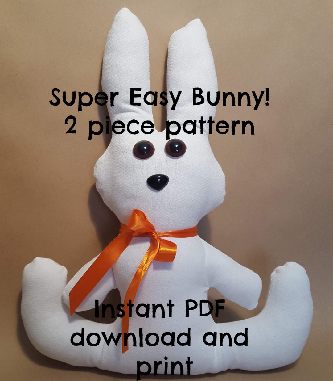 Super Easy Bunny Pattern - Etsy