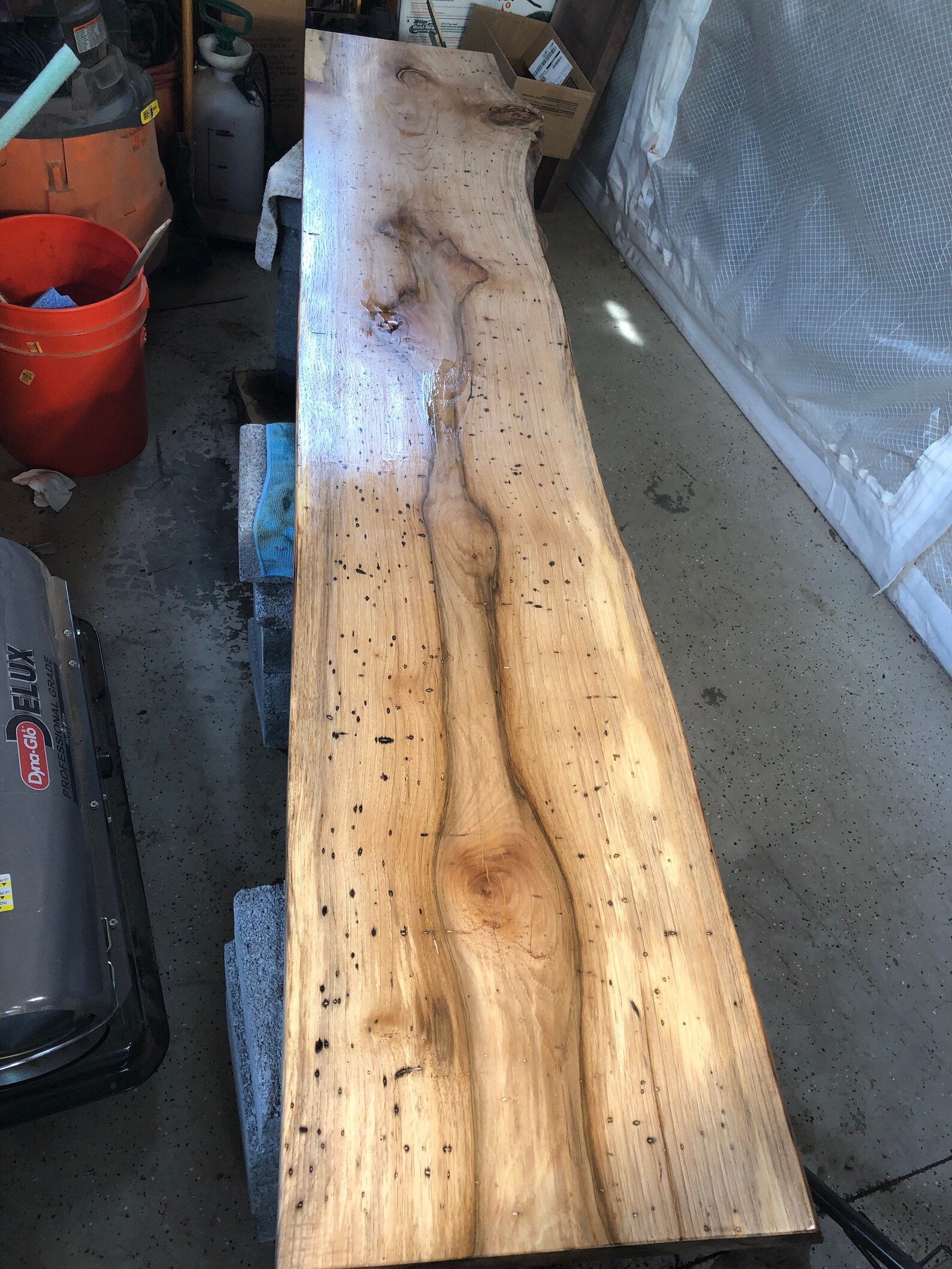 Hickory Live Edge Slabs Extra LARGE up to 104 Long | Etsy