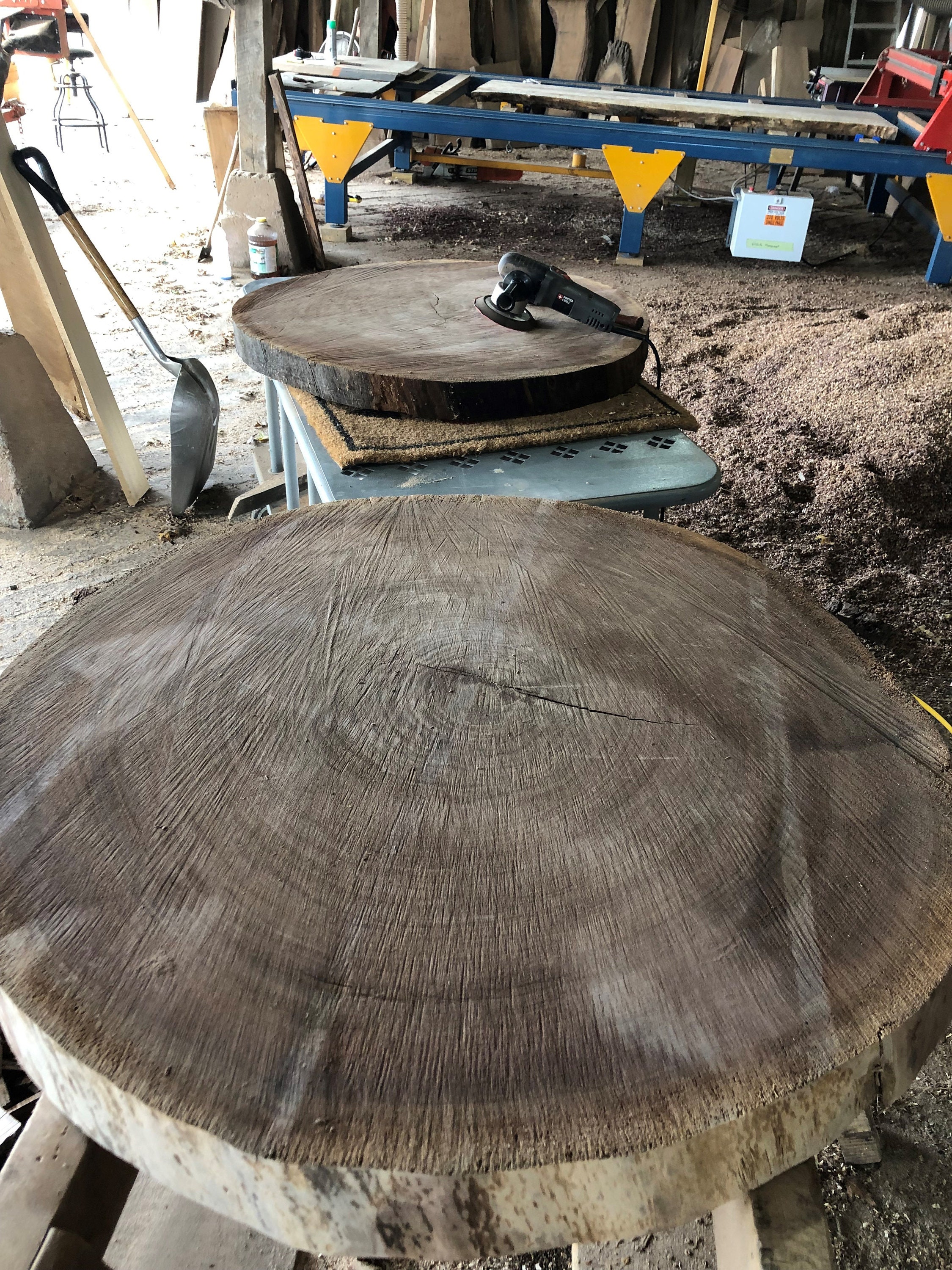 Live Edge Rounds Spalted Maple With Clear Epoxy Resin Shell | Etsy