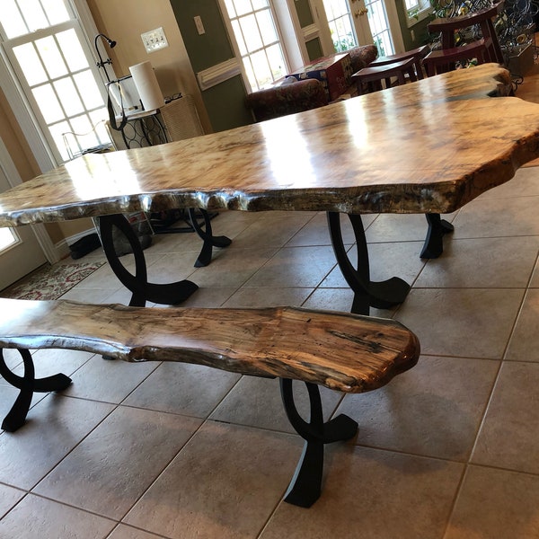 Live Edge Table - Etsy