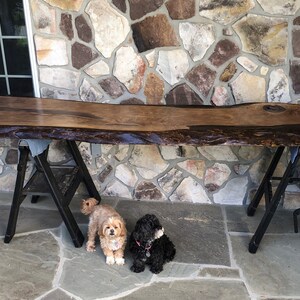 Black Walnut Extra Large Live Edge Slabs up to 104 | Etsy