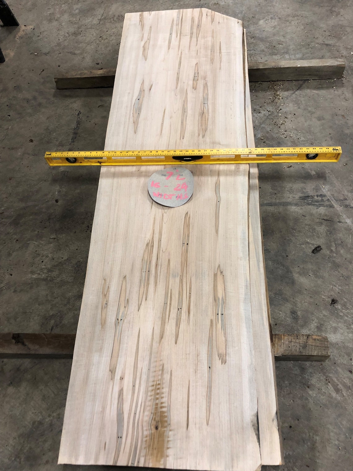 Maple Live Edge Highly Figured Ambrosia Maple up to - Etsy