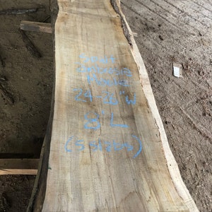 Extra Wide and Long Live Edge Slabs - Etsy