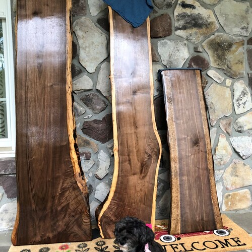 Hickory Live Edge Slabs Extra LARGE up to 104 Long - Etsy