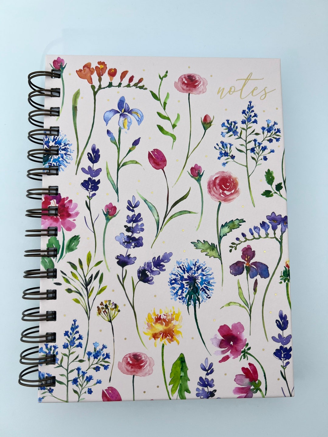 LADY JAYNE Ltd “wildflowers” Journal Notebook, 8.5”L X 6”W, 250 Lined ...