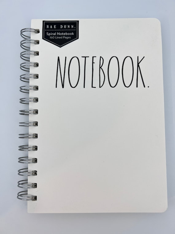 RAE DUNN Notebook notebook journal 8.75L x - Etsy.de