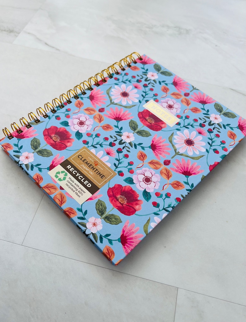 CLEMENTINE “garden of Eden" Notebook Journal 9.75”L X 7”W | 200 Pages ...