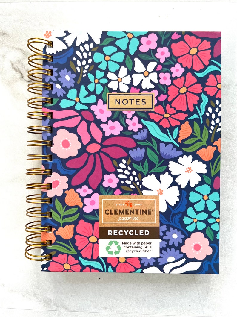 CLEMENTINE “ Wonderland ” Notebook Journal 8.25"l X 6"w, 250 Pages ...