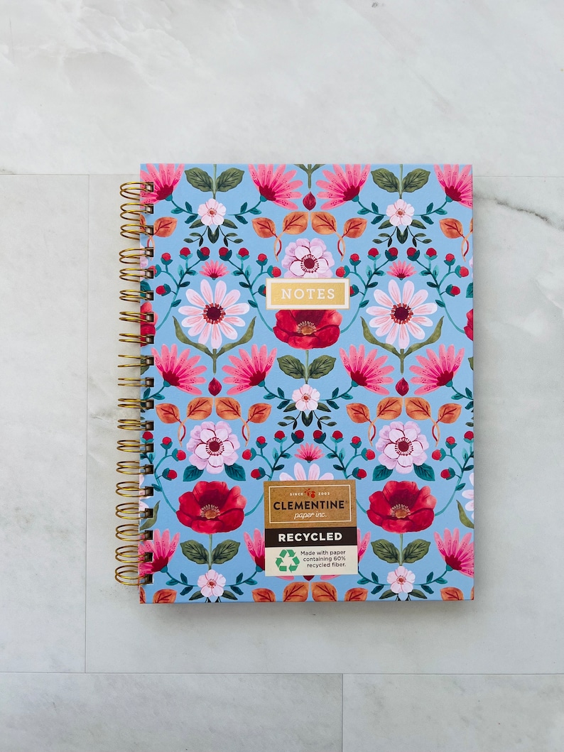 CLEMENTINE “garden of Eden" Notebook Journal 9.75”L X 7”W | 200 Pages ...