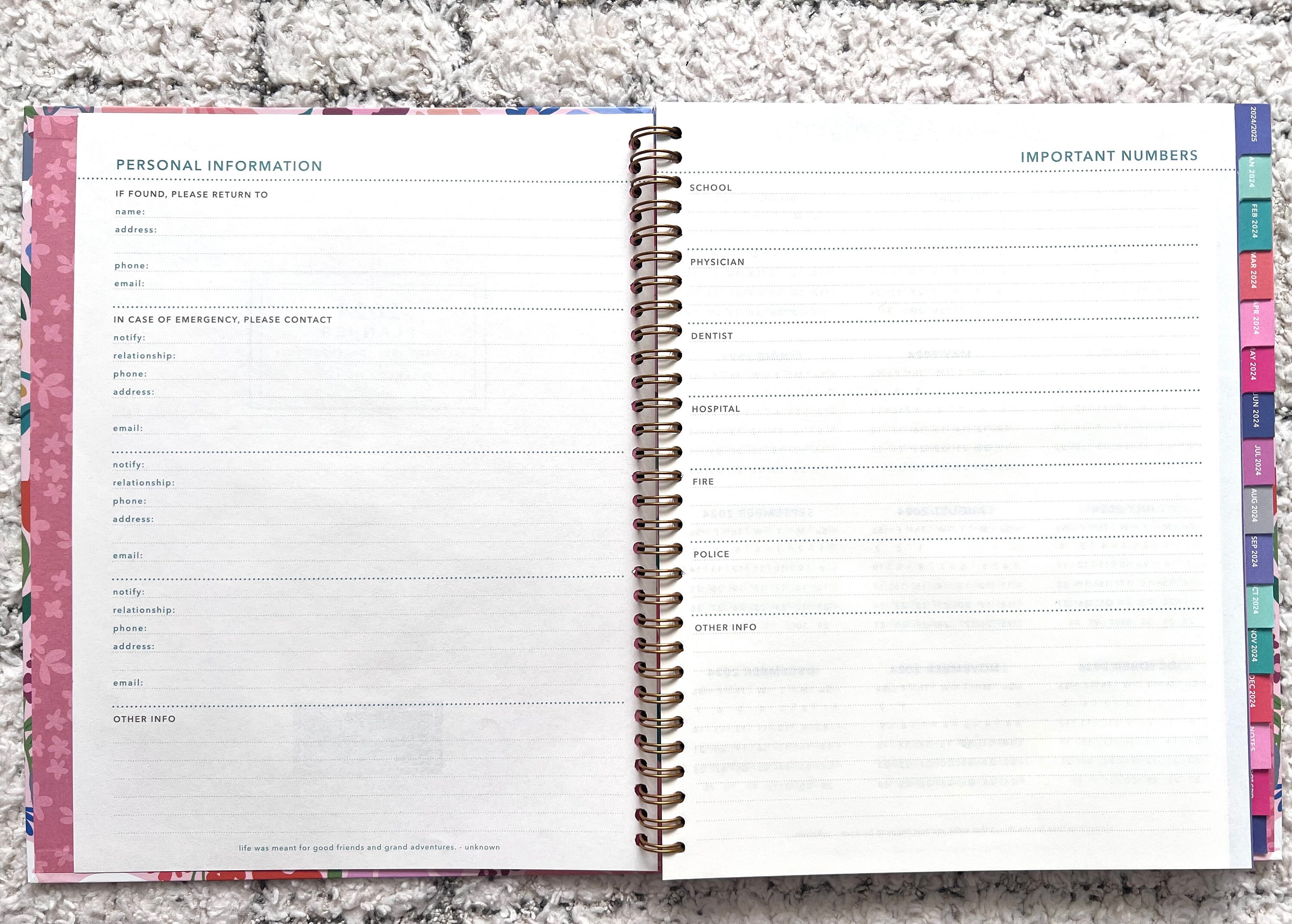 Dogs Planner 2024 CLEMENTINE, 10.75l X 8.50w, Hard Cover, Spiral ...