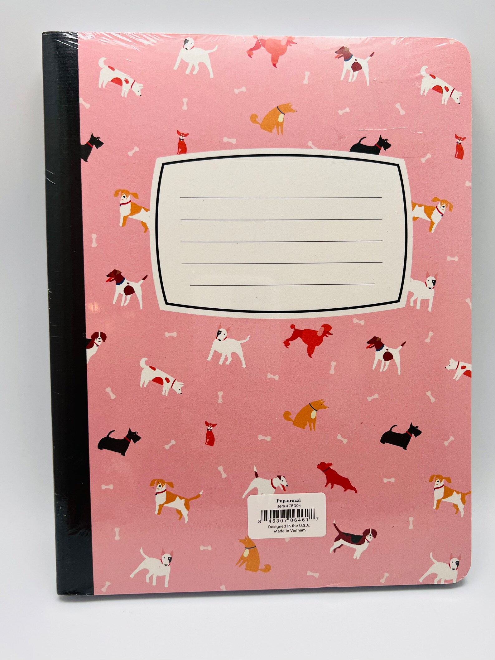 Pup-arazzi" OCS DESIGNS 2 Composition Book 2-pack, Notebook Journals 9. ...