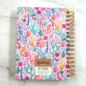 CLEMENTINE "under the Sea " Notebook Journal 8.25”L X 6”W, 250 Lined ...