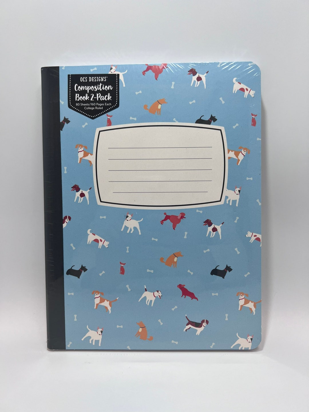 Pup-arazzi" OCS DESIGNS 2 Composition Book 2-pack, Notebook Journals 9. ...