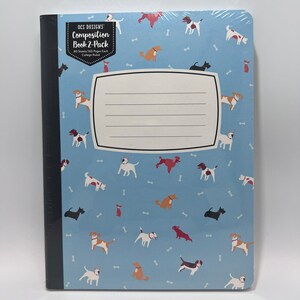 Pup-arazzi" OCS DESIGNS 2 Composition Book 2-pack, Notebook Journals 9. ...
