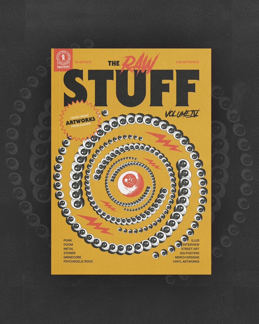 The RAW STUFF, Volume IV. Art Book - Etsy