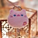 Cute Plush Sakura Neko Reel/badge Reel/nurse Badge/badge Holder/id ...