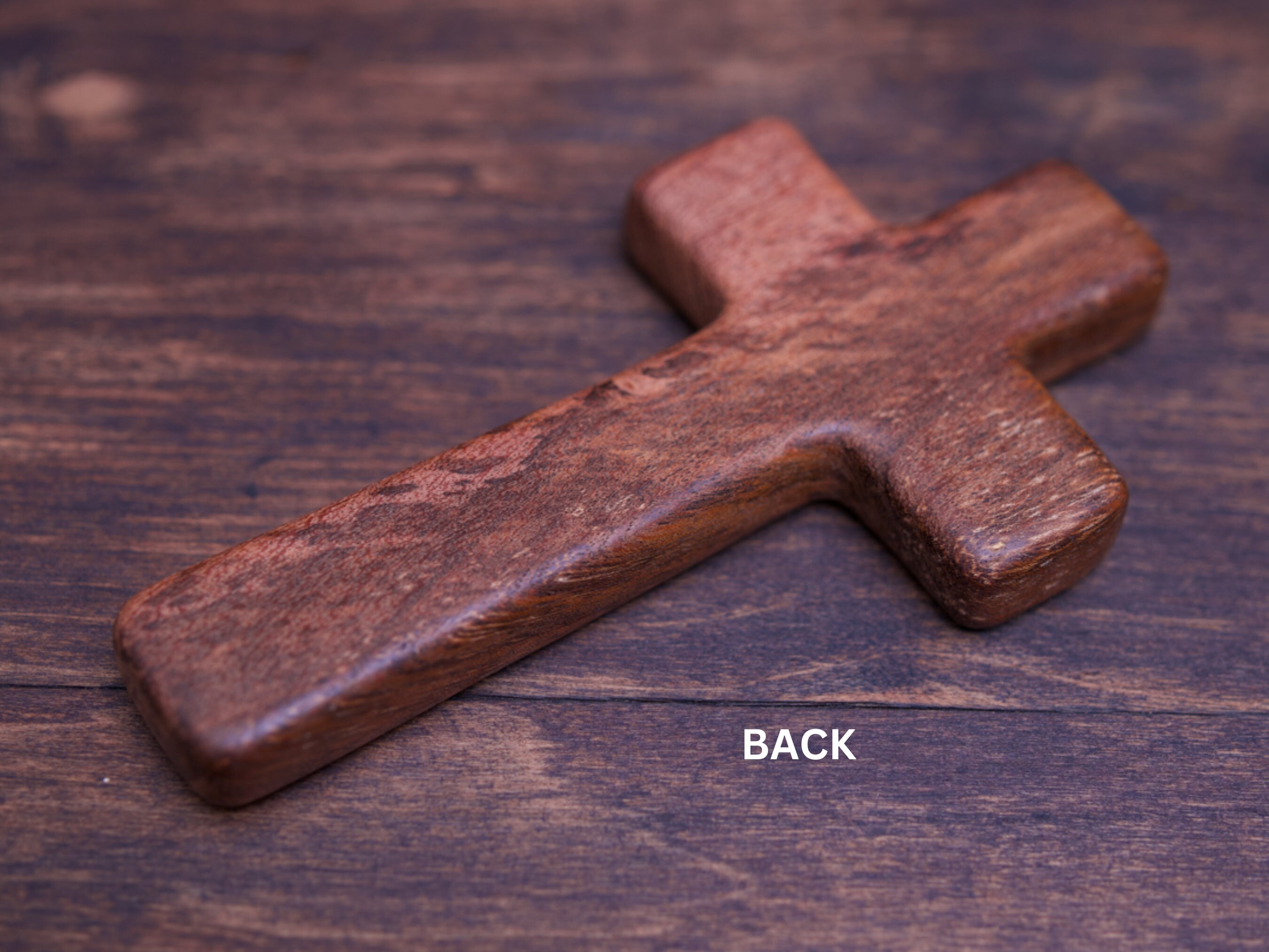 Handcrafted Wooden Handheld Cross Natural Wood Christian - Etsy