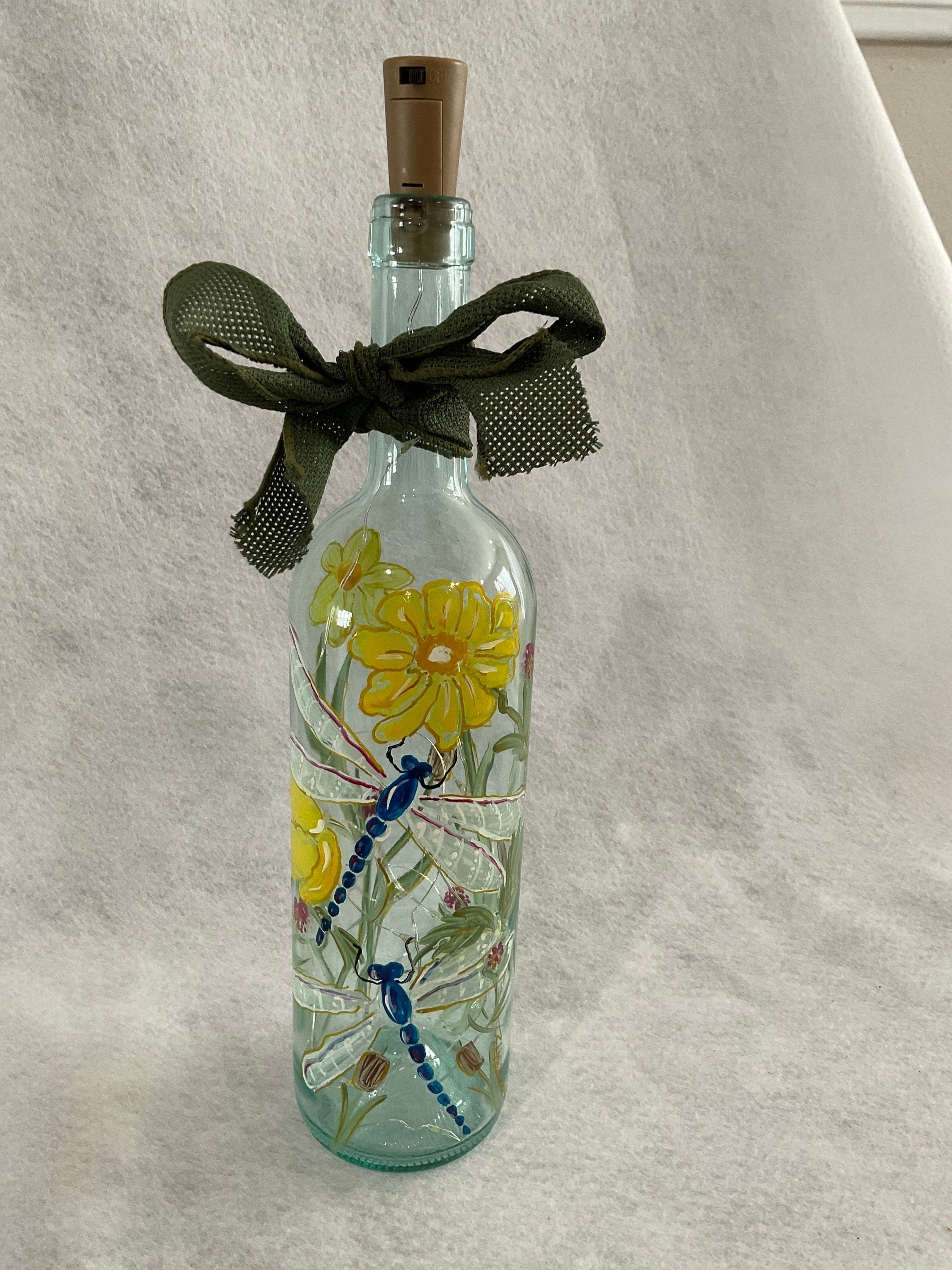 Dragonflies Bottle - Etsy
