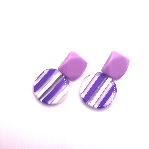 Mod Earrings - Etsy