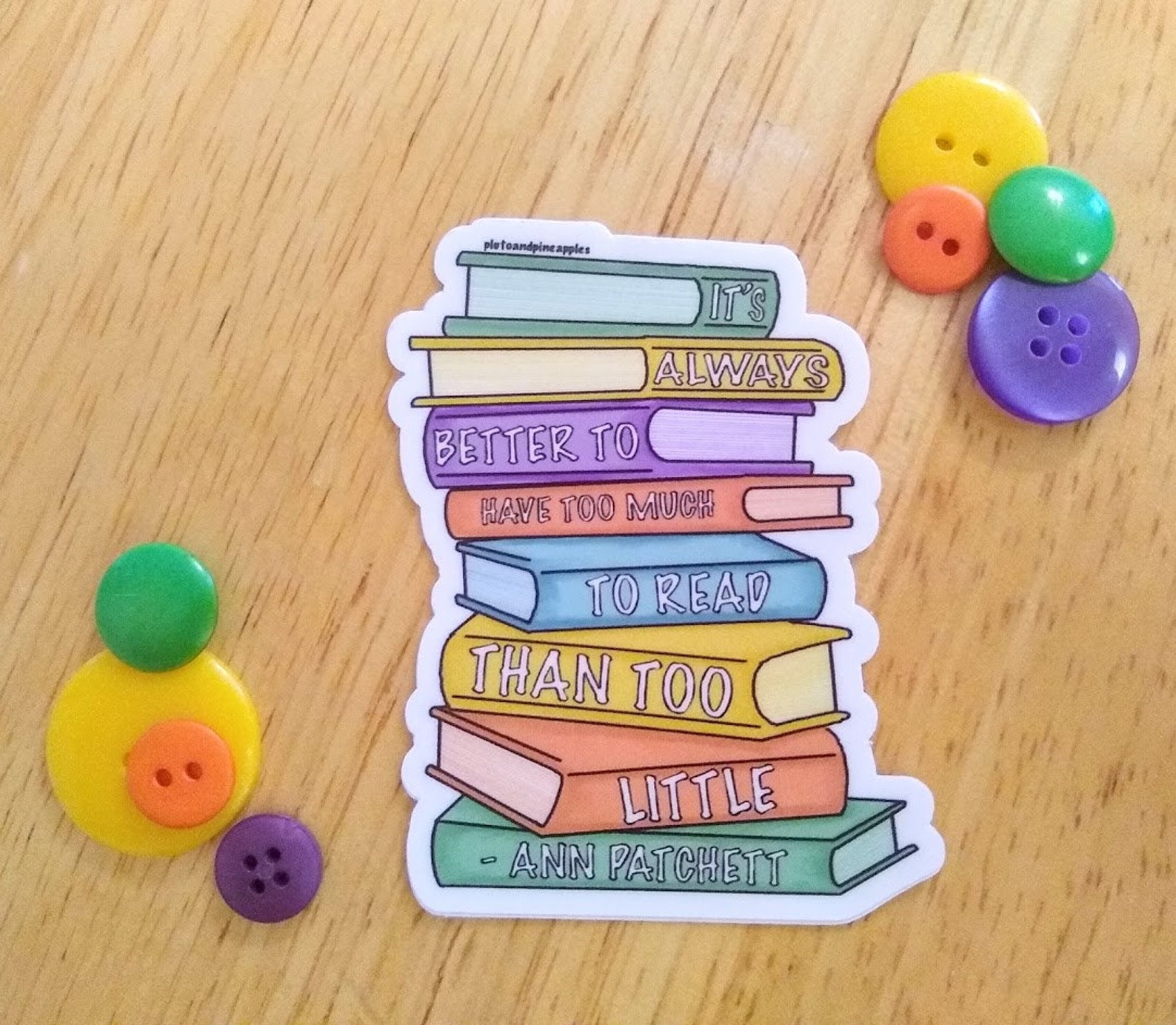 Book Quote Sticker Reading Sticker Book Lover Sticker - Etsy